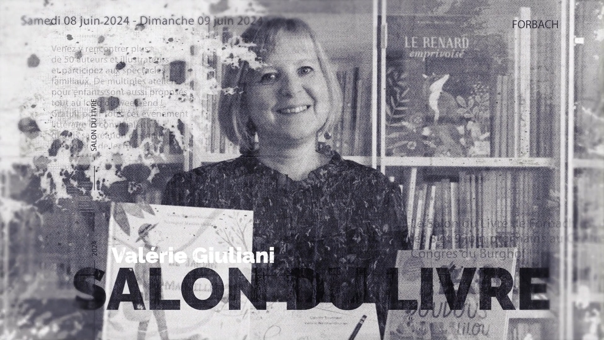 Salon du livre 2024 : portrait de Valérie Weishar Giuliani - TV8 ...