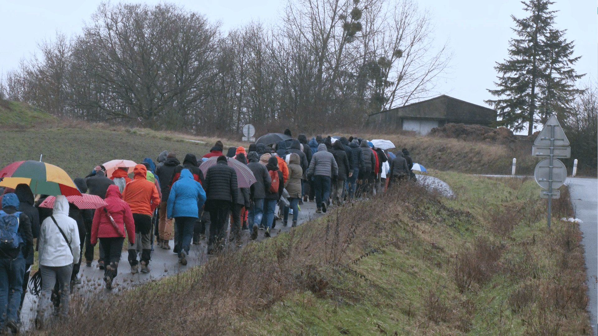 La marche de la nouvelle année à Metzing - TV8 Moselle-Est